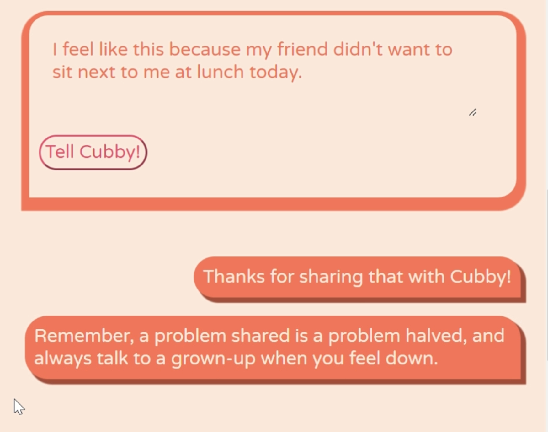 Cubby: your mental health buddy | Devpost