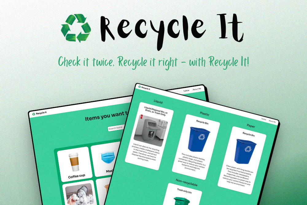 Recycle It | Devpost