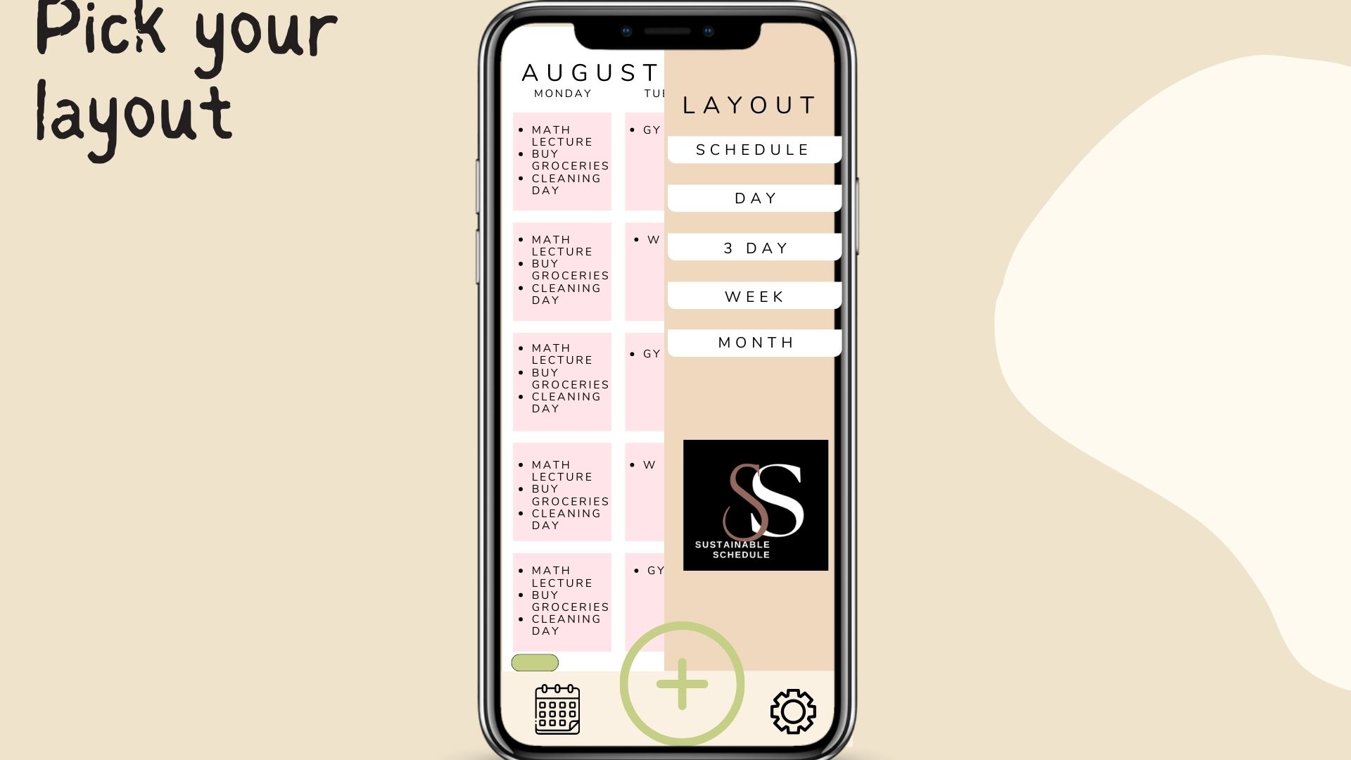 The Sustainable Schedule | Devpost