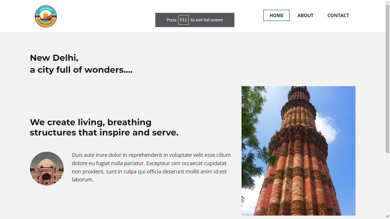 my-city-landing-page | Devpost