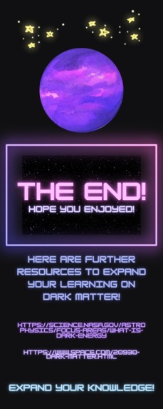 All About Dark Matter Infographic | Devpost