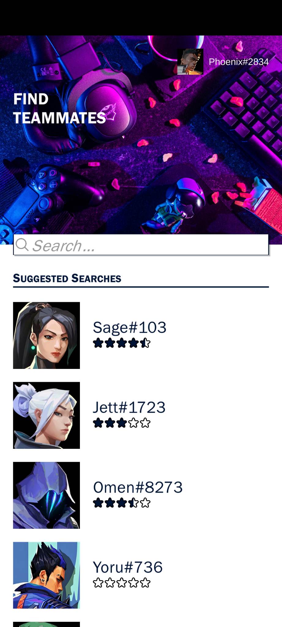 Figa (Find Gamers) | Devpost