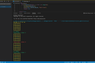 Tic Tac Toe python game | Devpost
