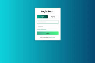 Login/Sign Up page | Devpost