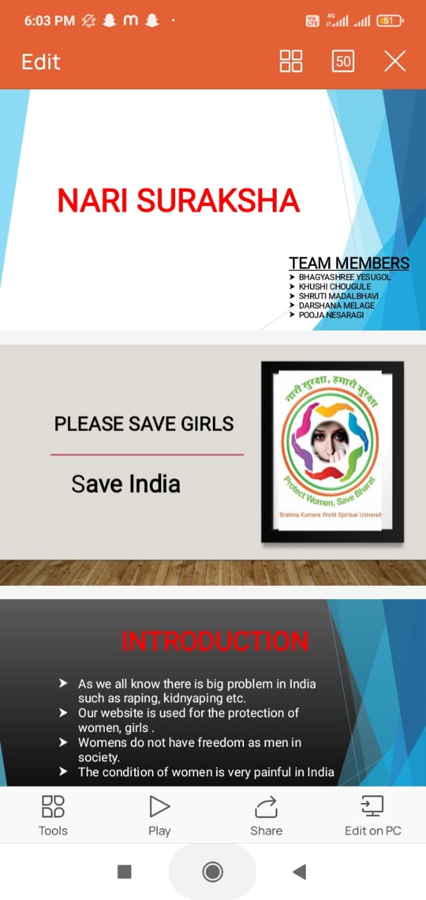 Nari suraksha | Devpost