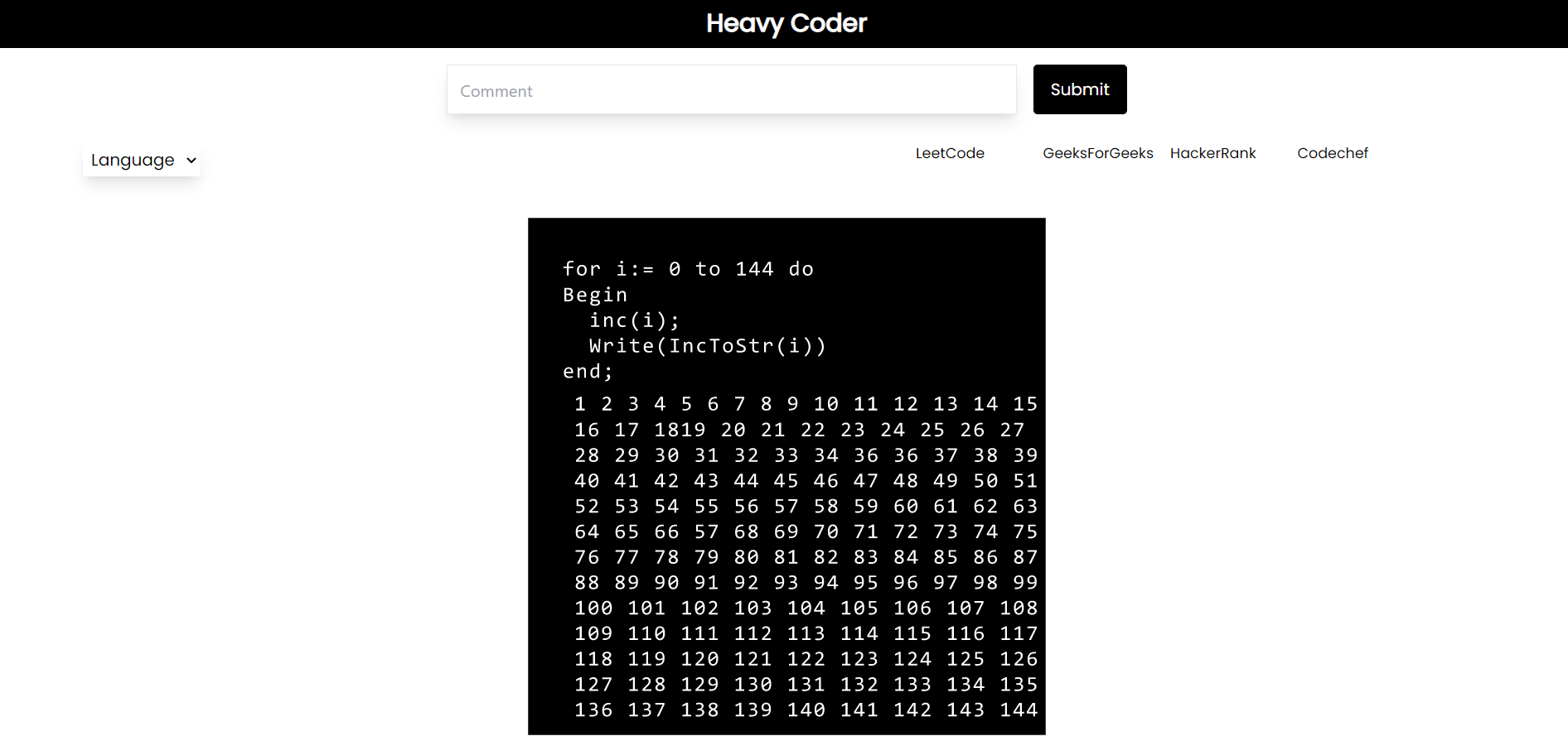 Heavy Coder | Devpost Heavy Coder | Devpost