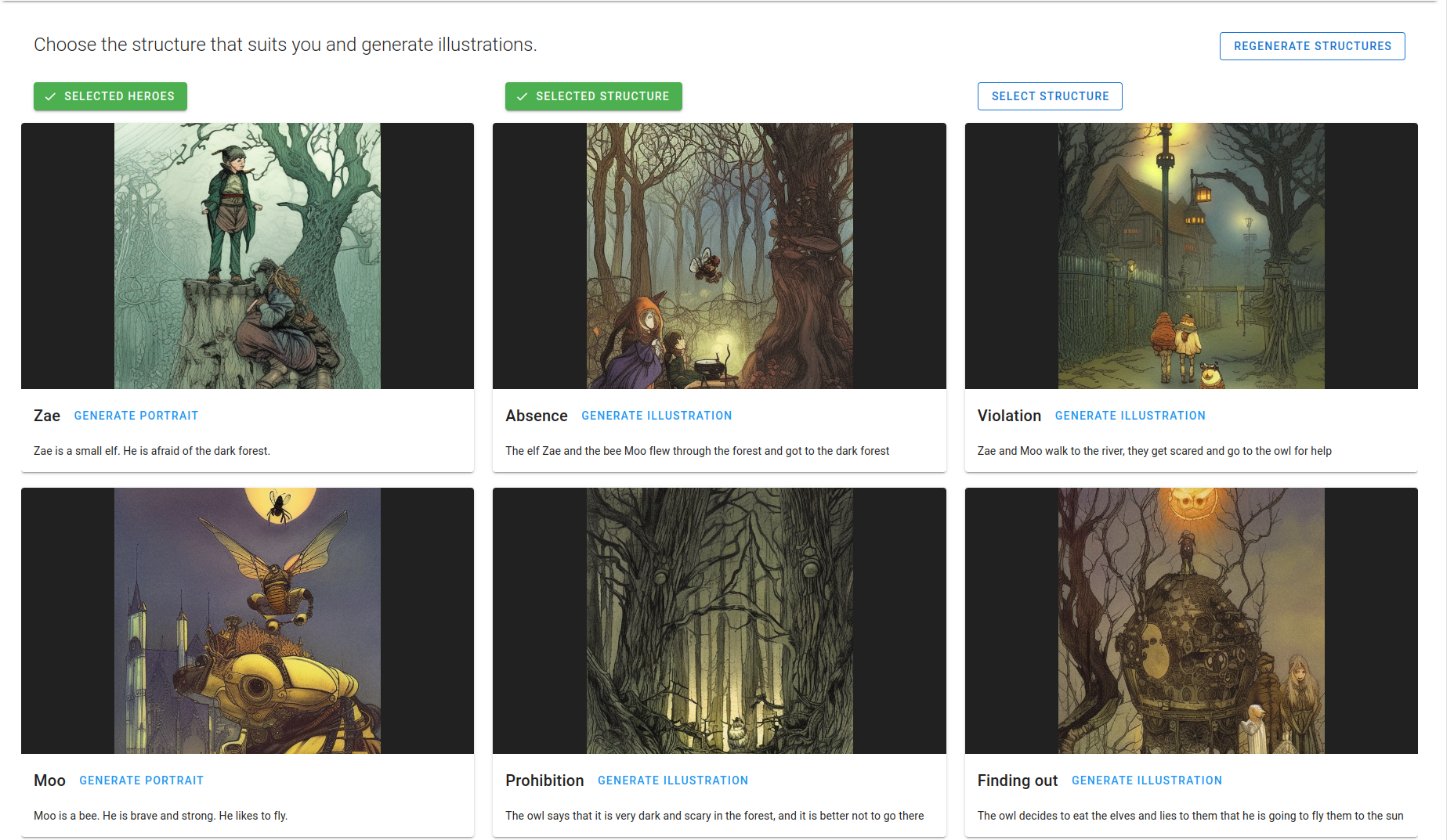 F[ai]ry tales | Devpost