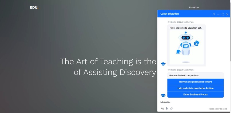 Candy Education Bot | Devpost