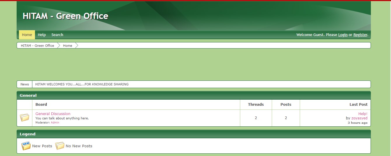 HITAM-Green Office | Devpost