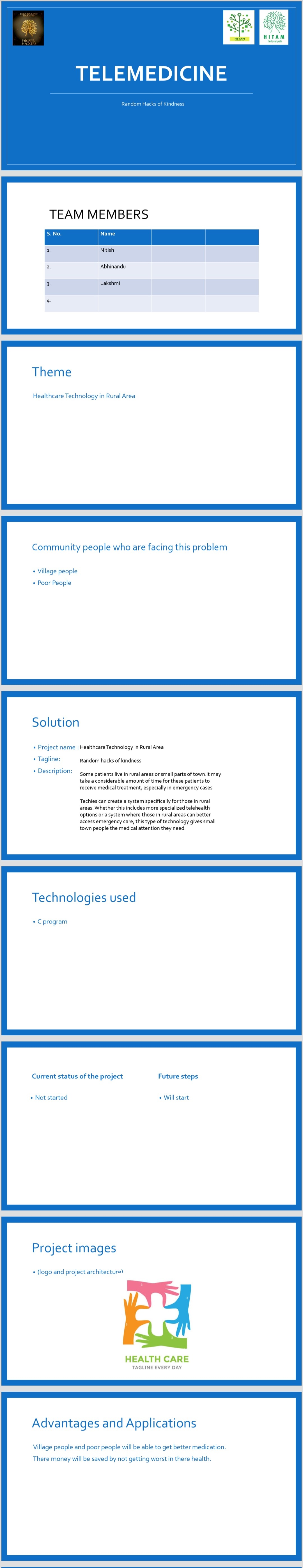 Health Technology in Rural Area | Devpost