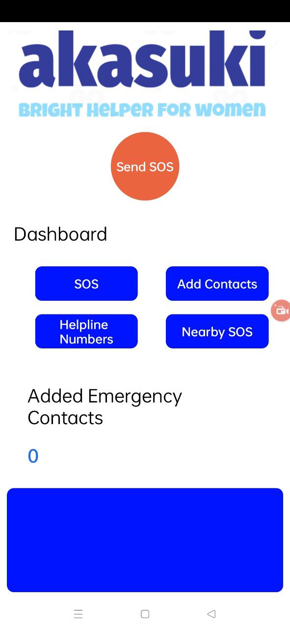 Akasuki : Women SOS App | Devpost