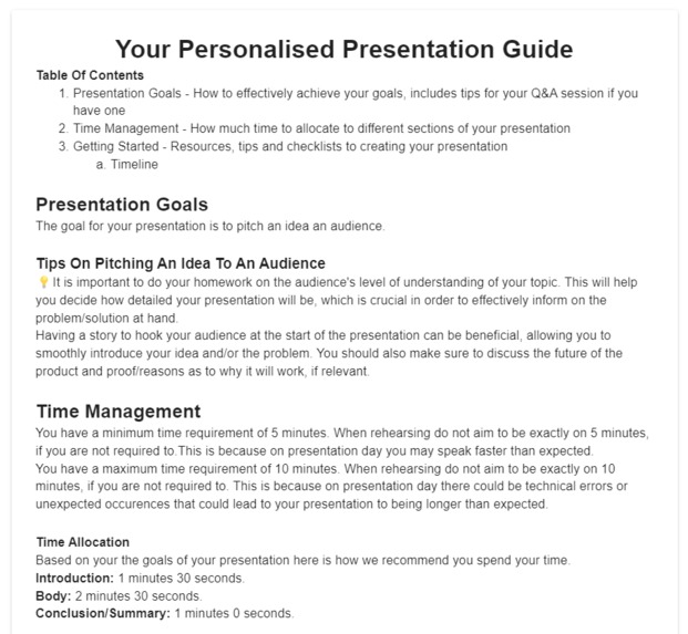 Presentation Aid | Devpost