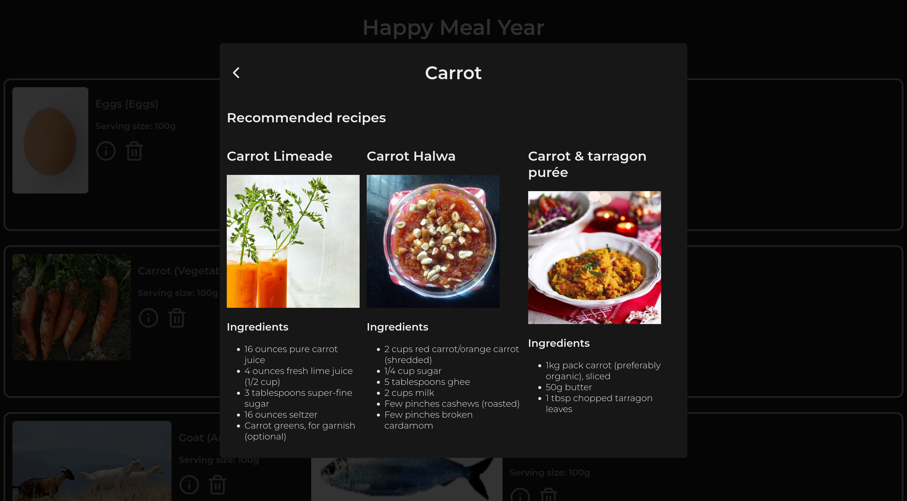 Happy Meal Year | Devpost