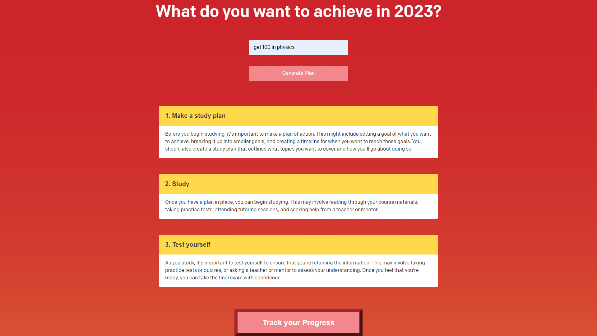 Year of the Habit | Devpost