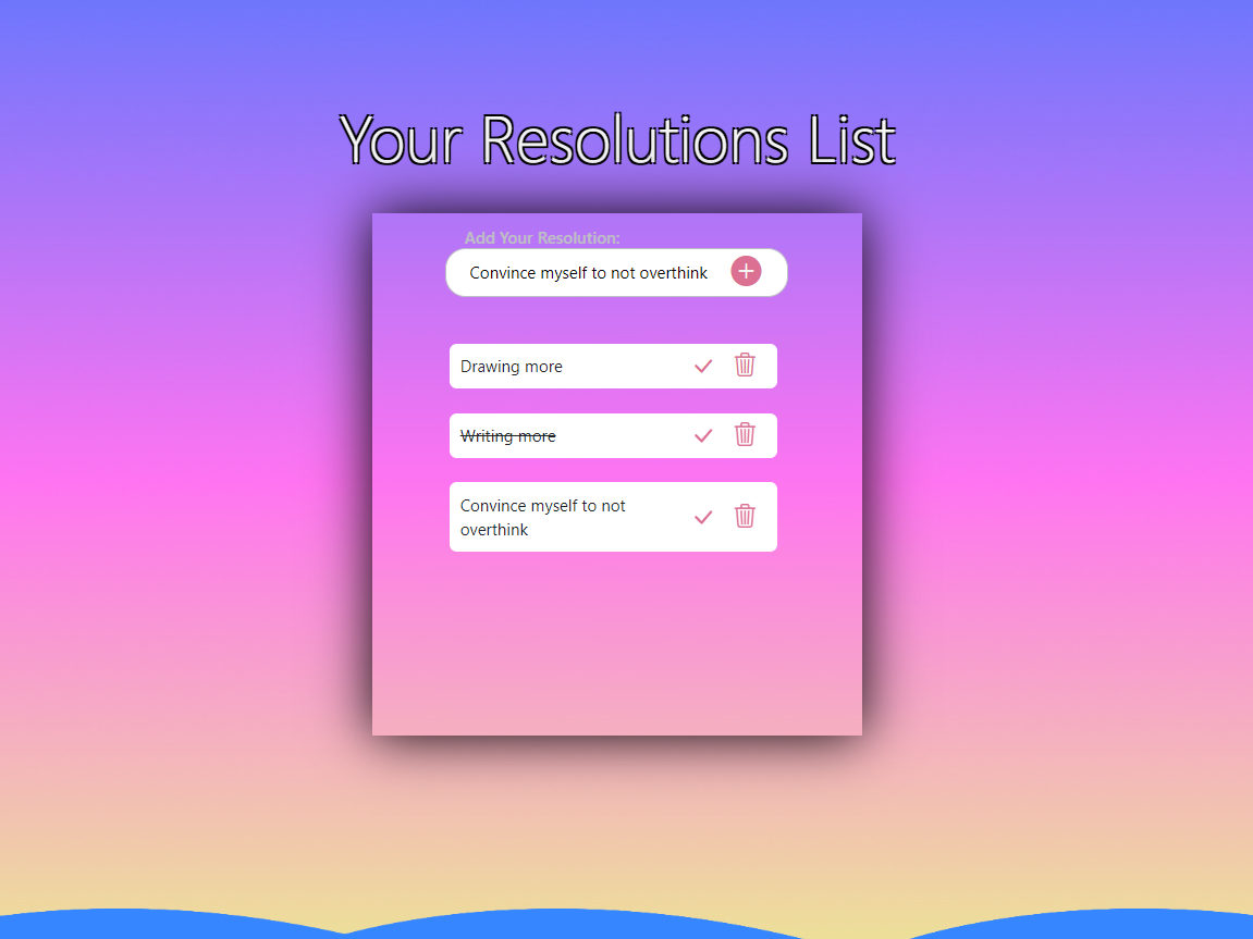 My Listed Habits(MLH) | Devpost
