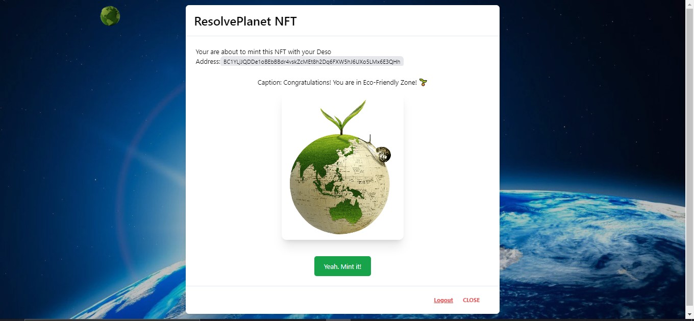 Resolve Planet : A Year of Hope | Devpost