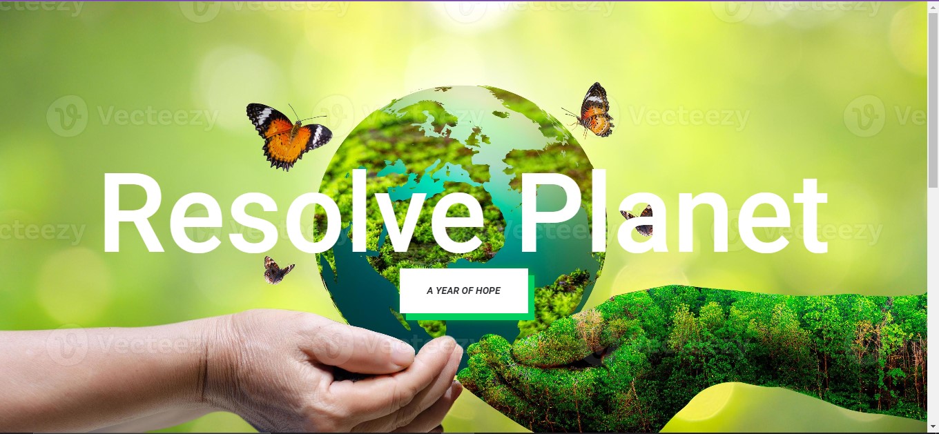 Resolve Planet : A Year of Hope | Devpost