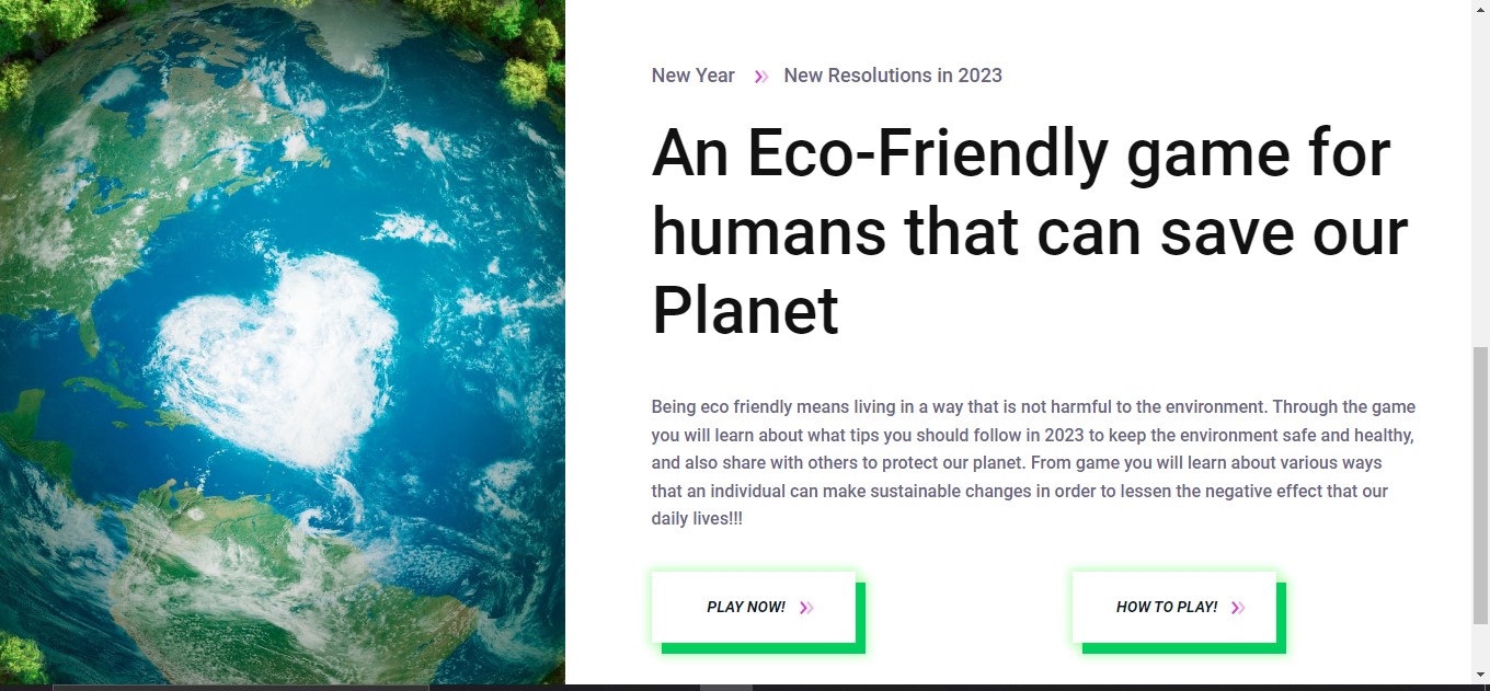 Resolve Planet : A Year of Hope | Devpost