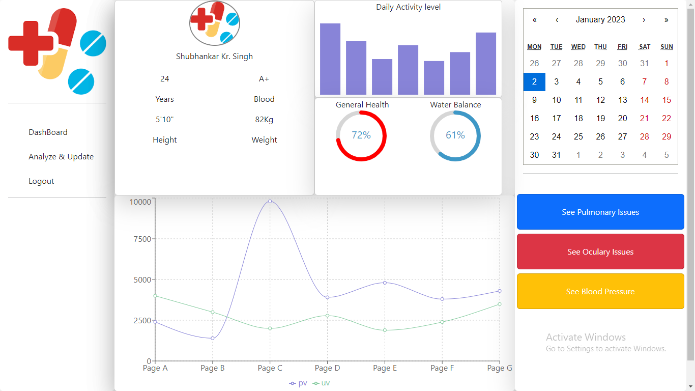 Medic Dashboard | Devpost