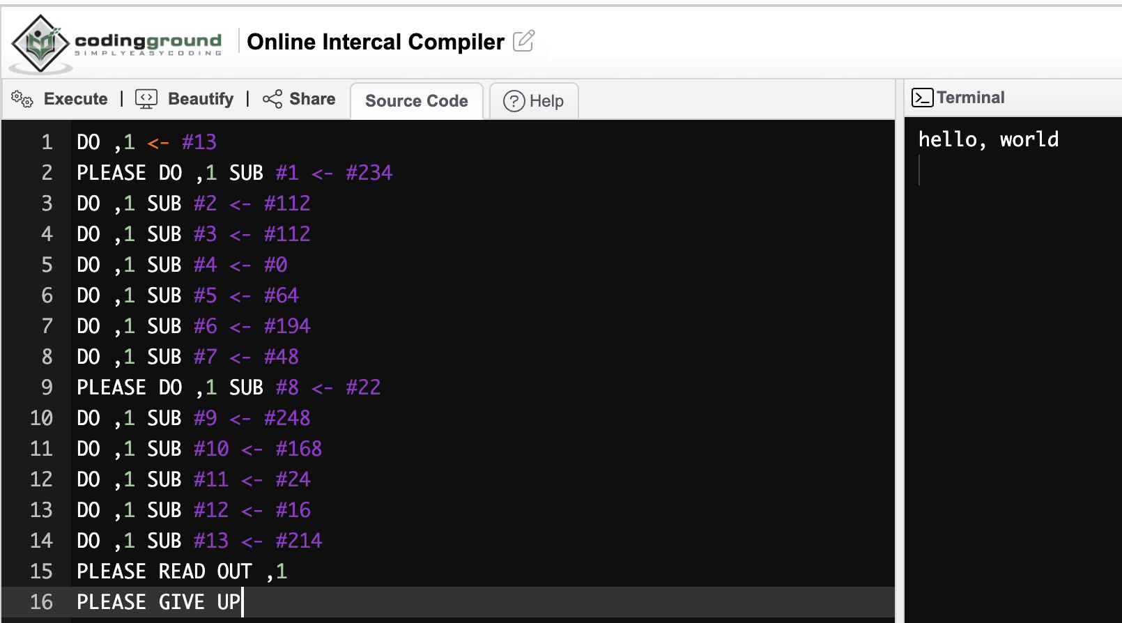 Hello world! | Devpost