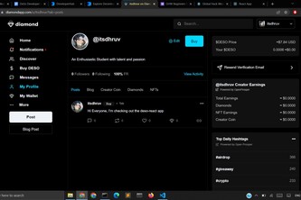 Deso React Project | Devpost