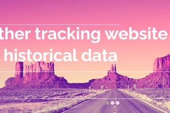 weather tracking website with historical data | Devpost