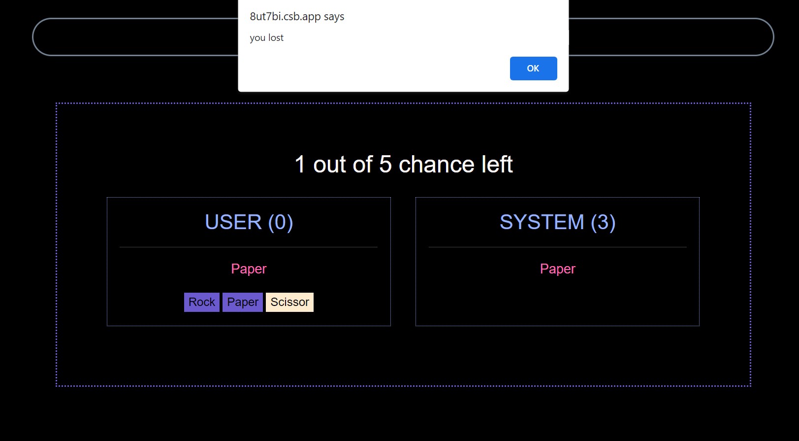 Rock Paper Scissor | Devpost