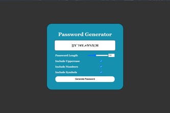 Build Password Generator | Devpost