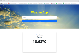 Weather App | Devpost