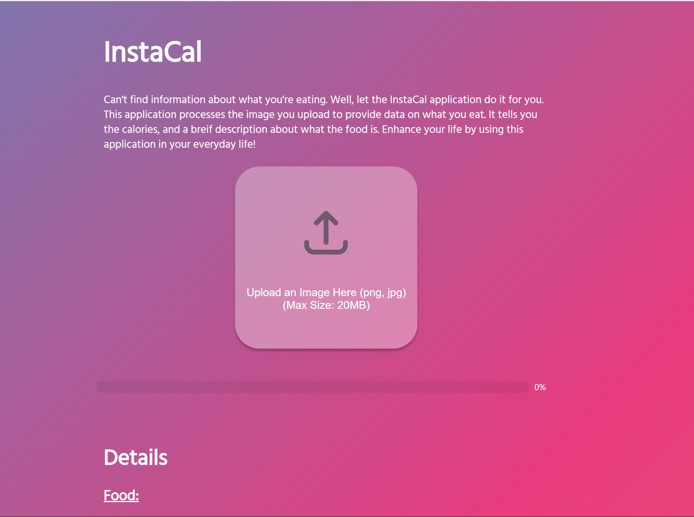InstaCal | Devpost