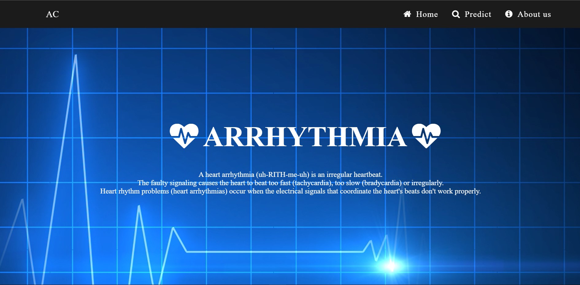 Arrythmia Analyzer - AI by Code Akatsuki Team-43 | Devpost