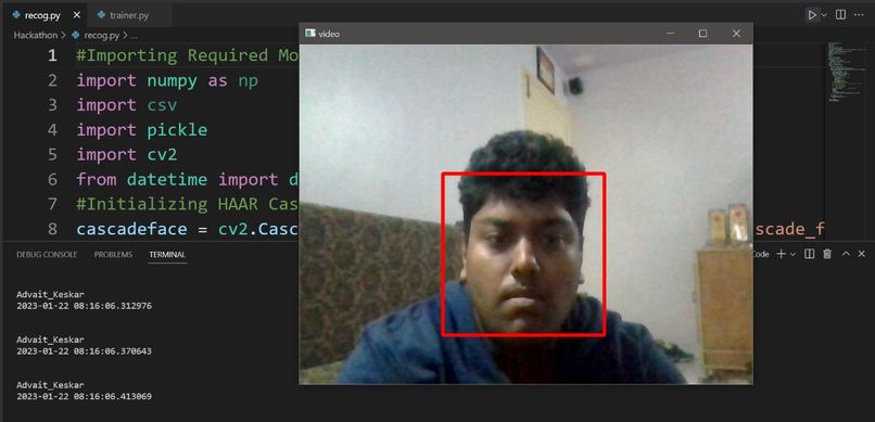 Attendance using Facial recognition Team-81 | Devpost