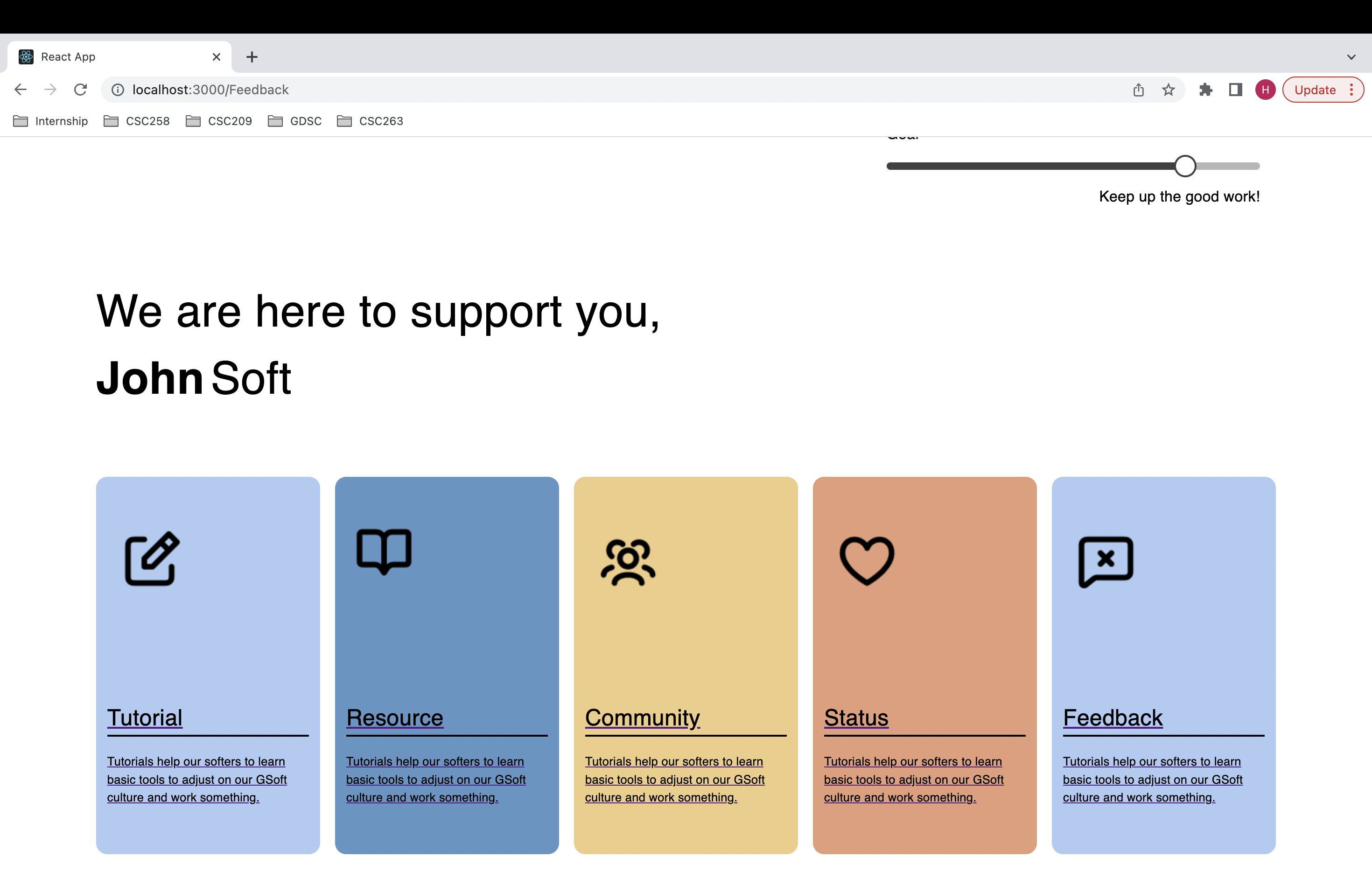 GSoft Boarding | Devpost