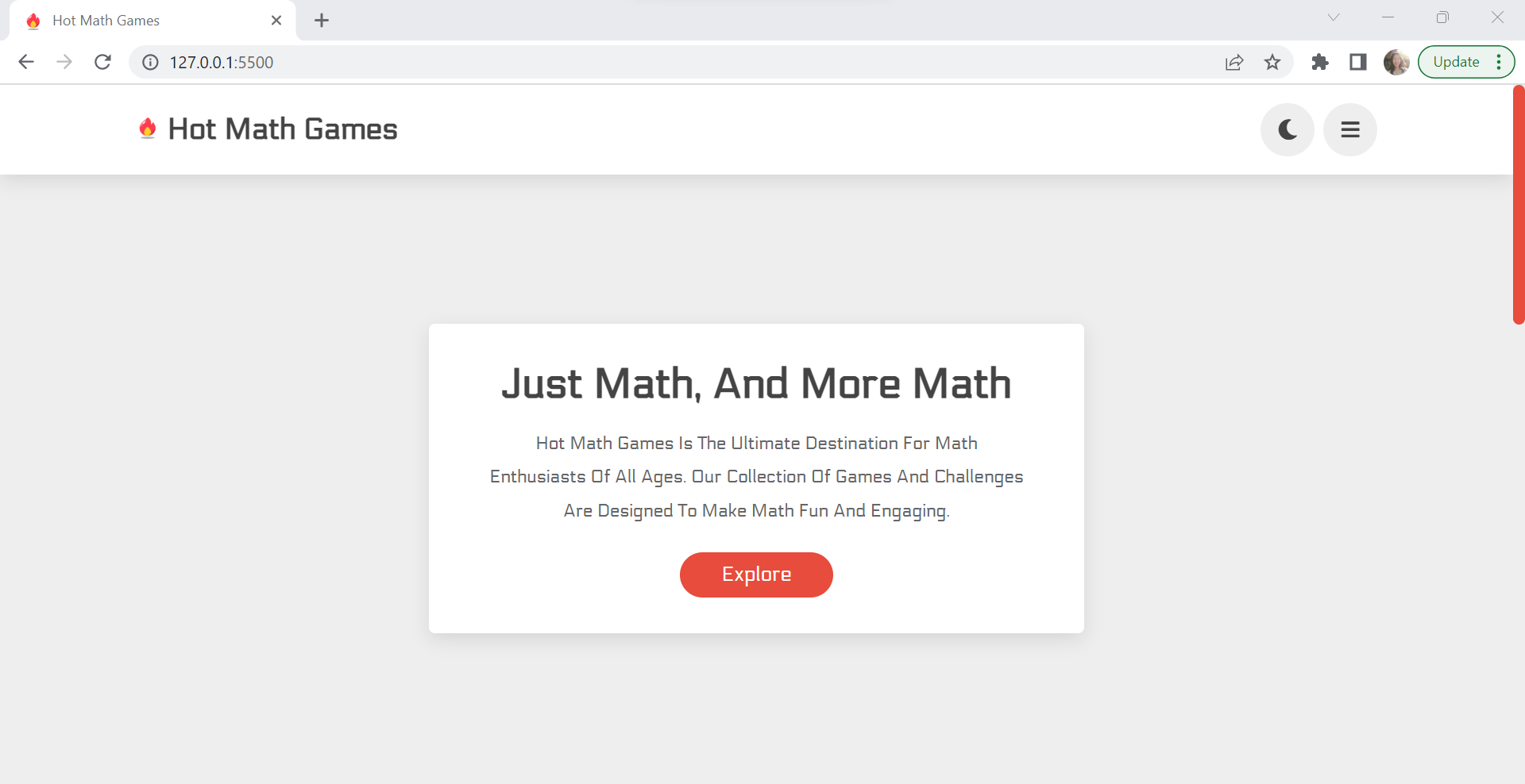 Hot Math Games | Devpost