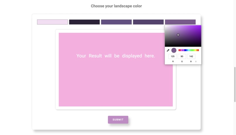 ColorScape: An AI tool to visualize unknown landscapes | Devpost