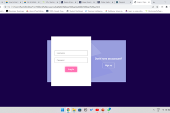 login/signup page | Devpost