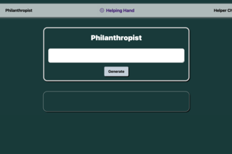 Helping Hand | Devpost