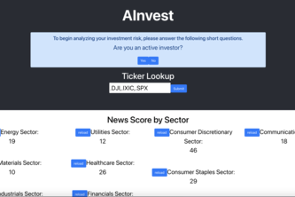 AInvest | Devpost
