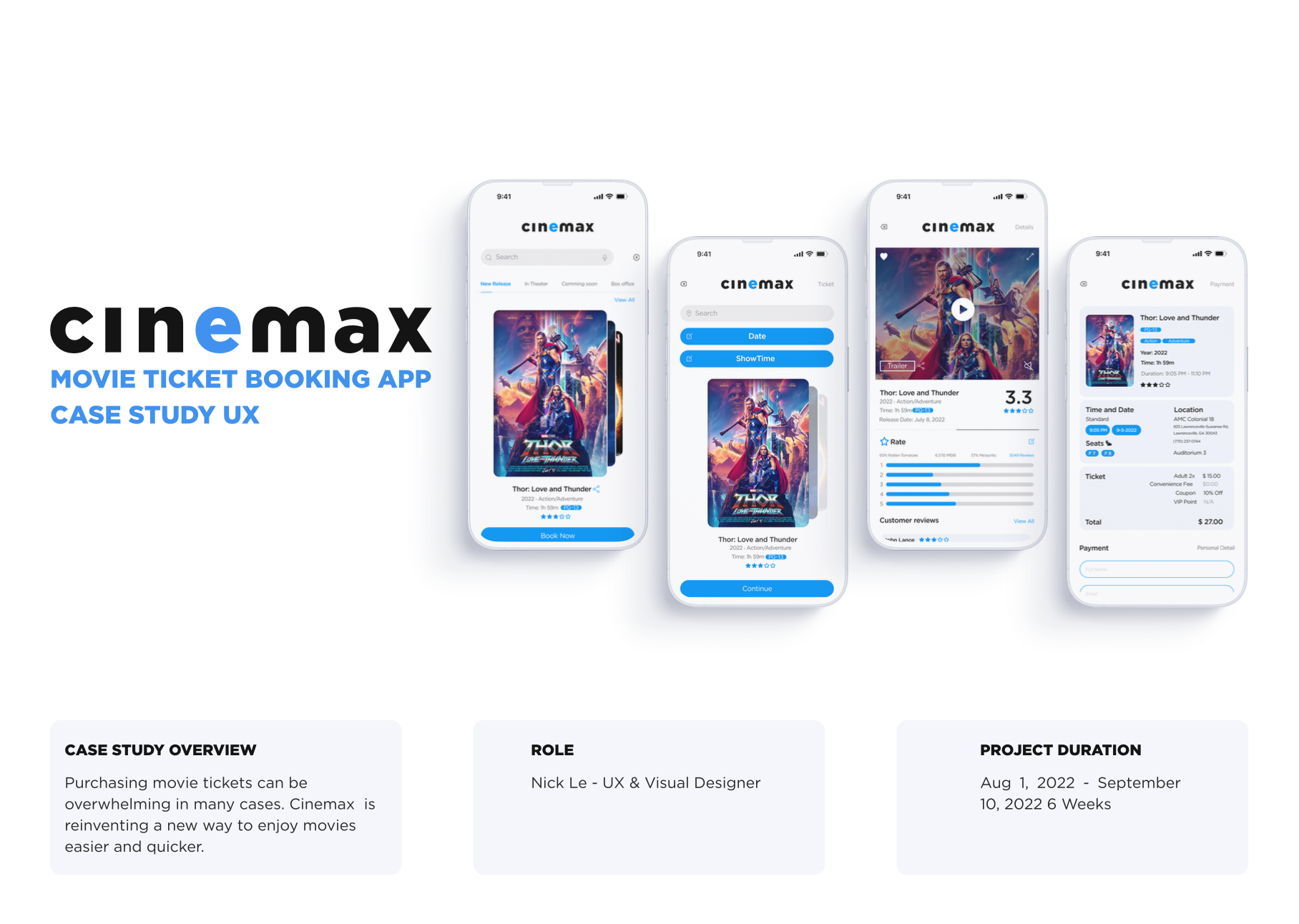 Movie Ticker Booking Case Study | Devpost