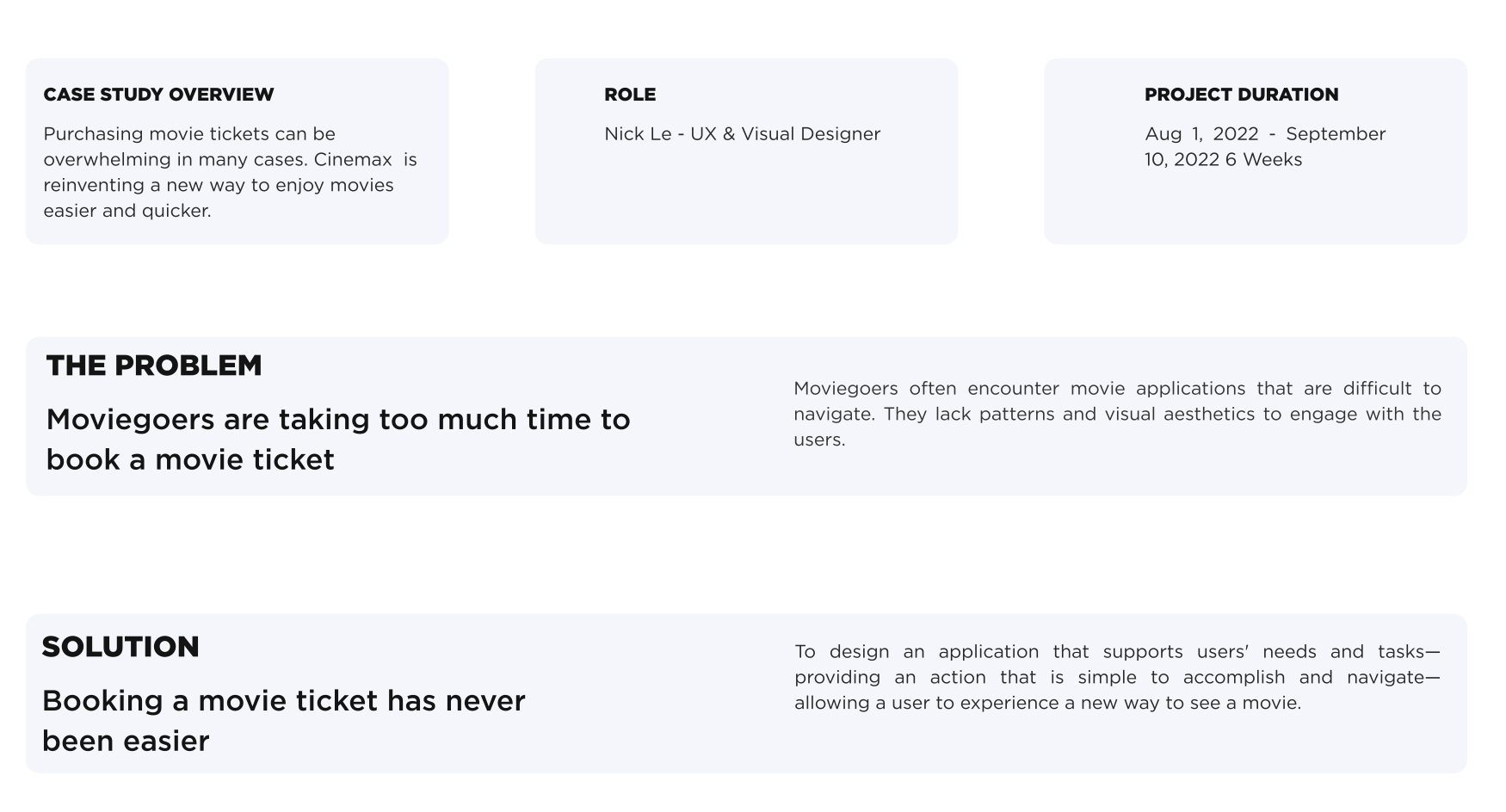 Movie Ticker Booking Case Study | Devpost