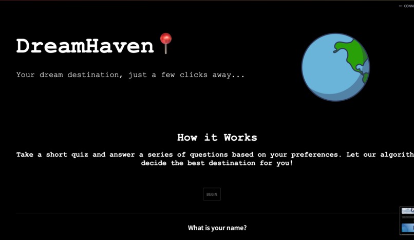 DreamHaven | Devpost