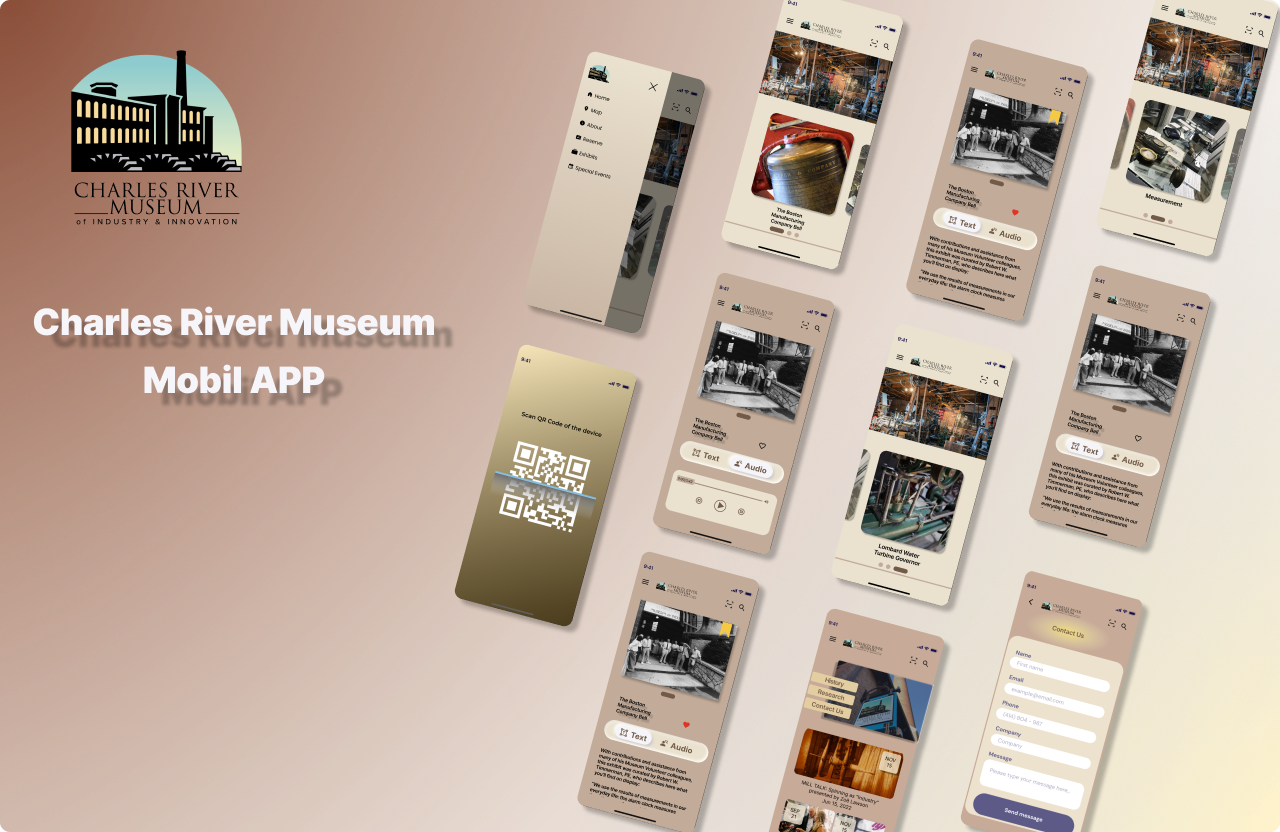 The Charles River Museum App | Devpost