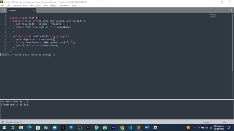 Java suma par o impar | Devpost