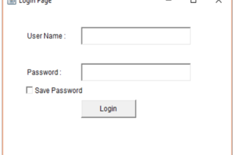 Login page using AWT in Java | Devpost