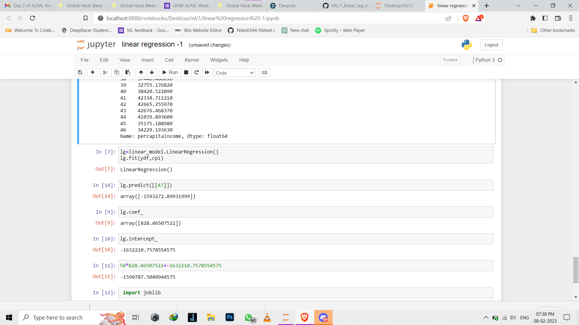 Per capita income predictor | Devpost