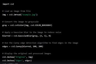 To display an image with edges. | Devpost