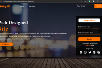 HTML Webpage | Devpost
