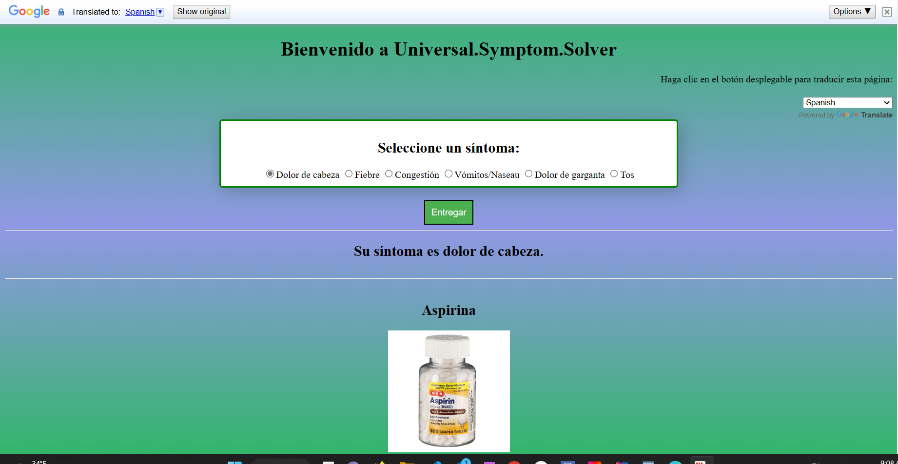 Universal Symptom Solver | Devpost