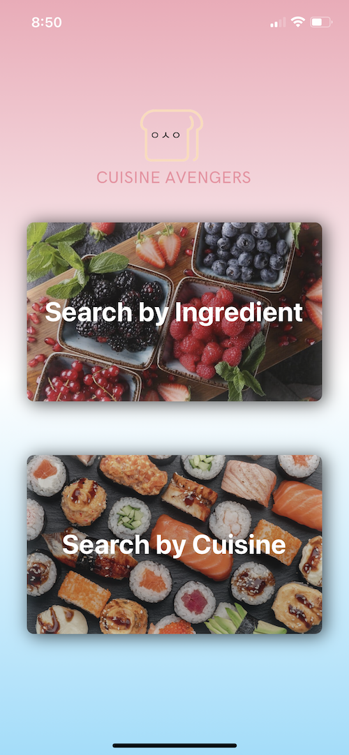 Cuisine Avengers | Devpost