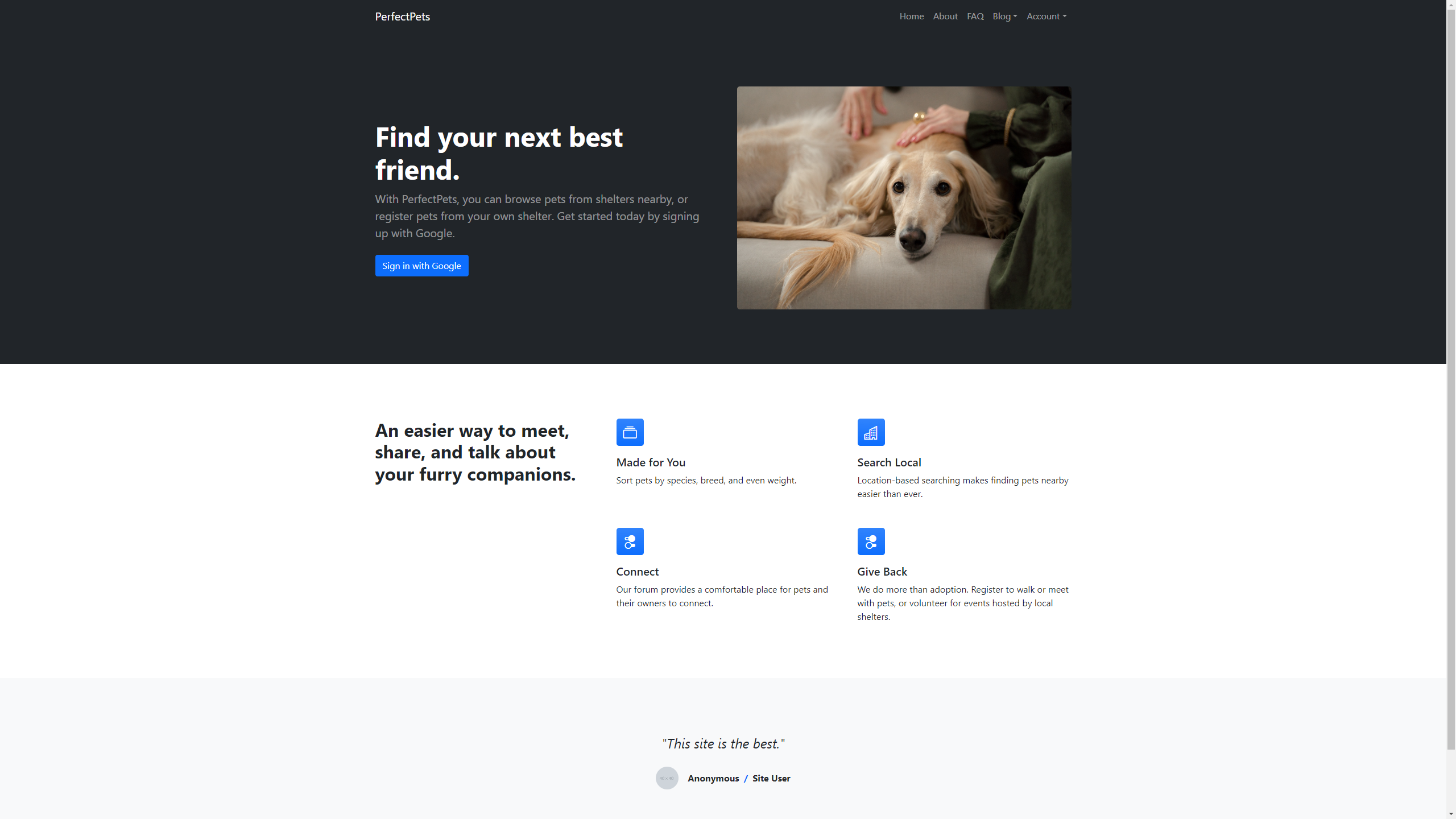 Perfect Pets | Devpost